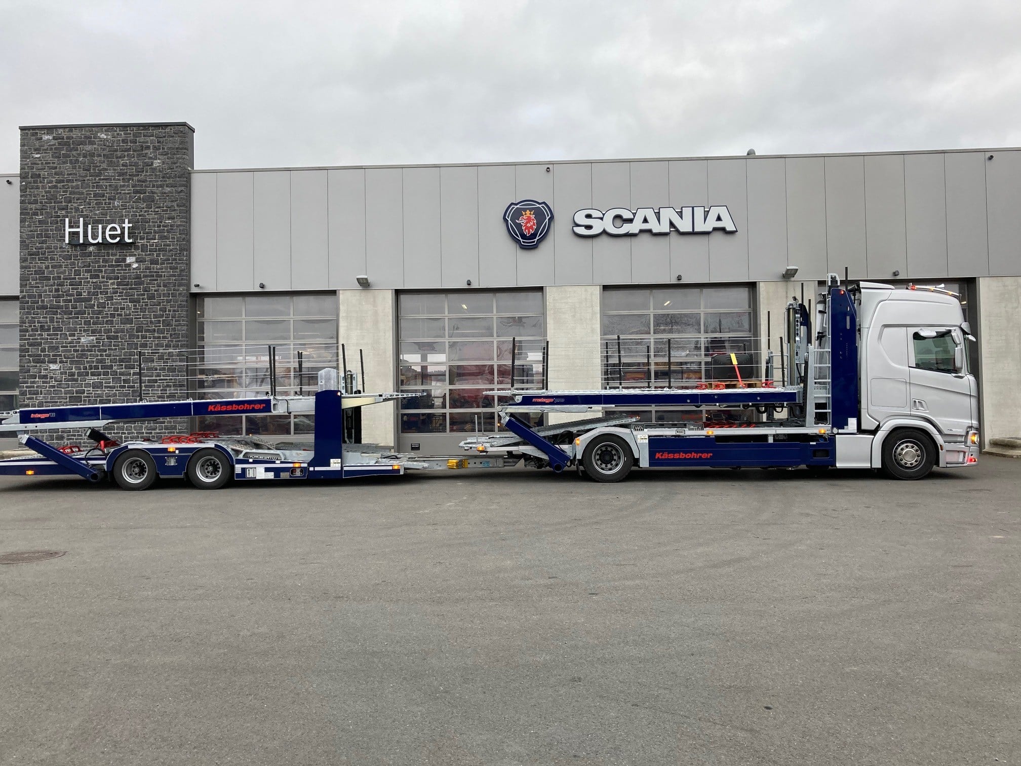 Sécurisation du garage Scania et Mercedes à Marche – Prelude